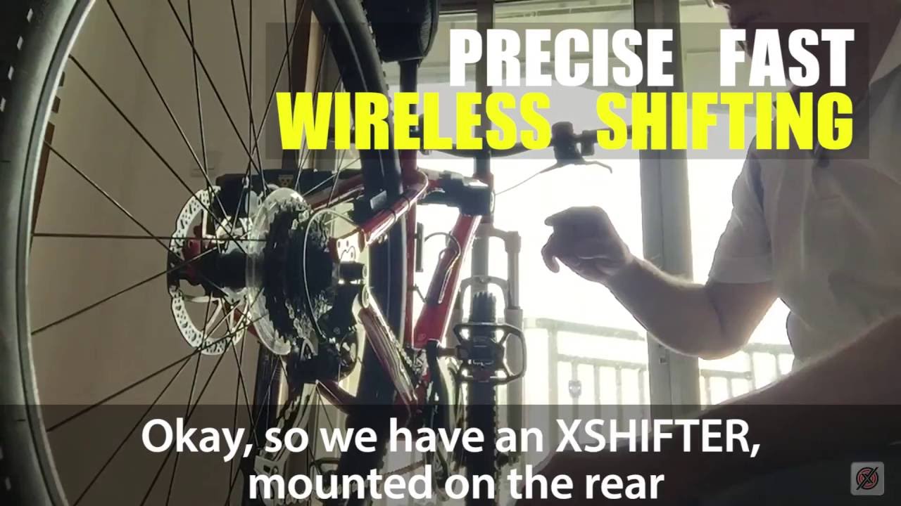 XSHIFTER wirless shifter first demo - YouTube