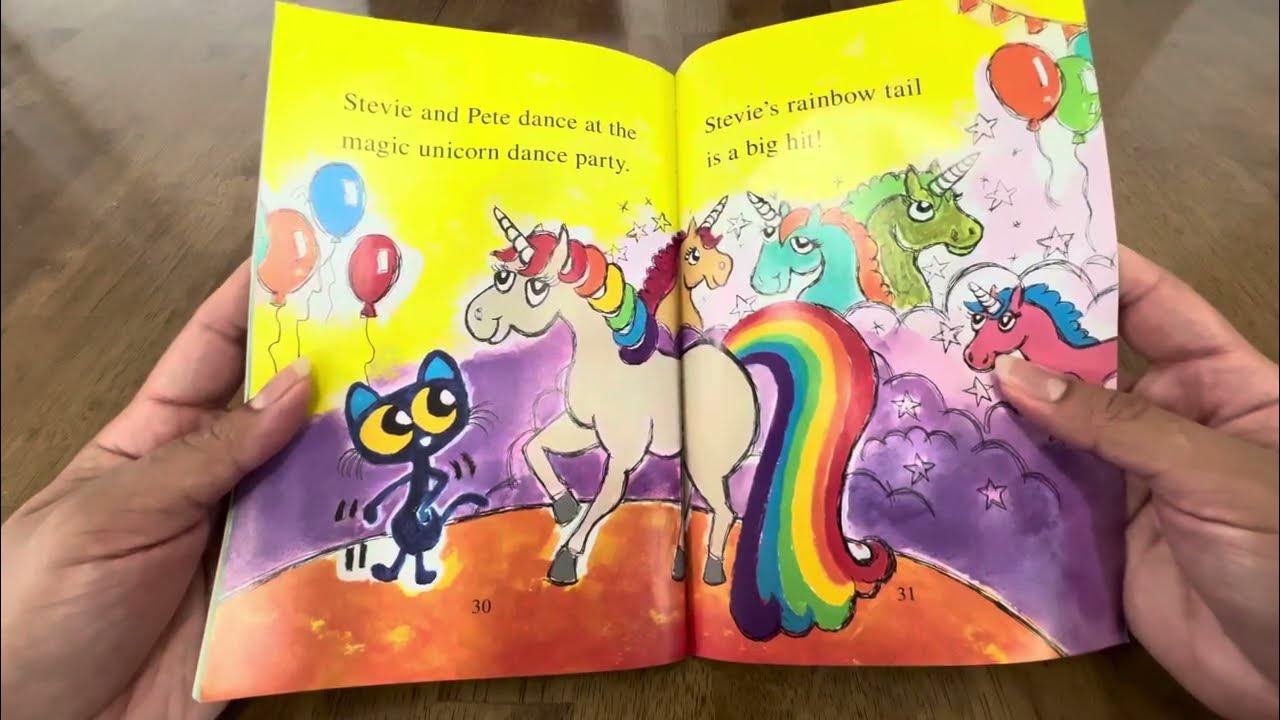 Pete the Kitty and the Unicorn’s Missing Colors! Bedtime Story for kids ...