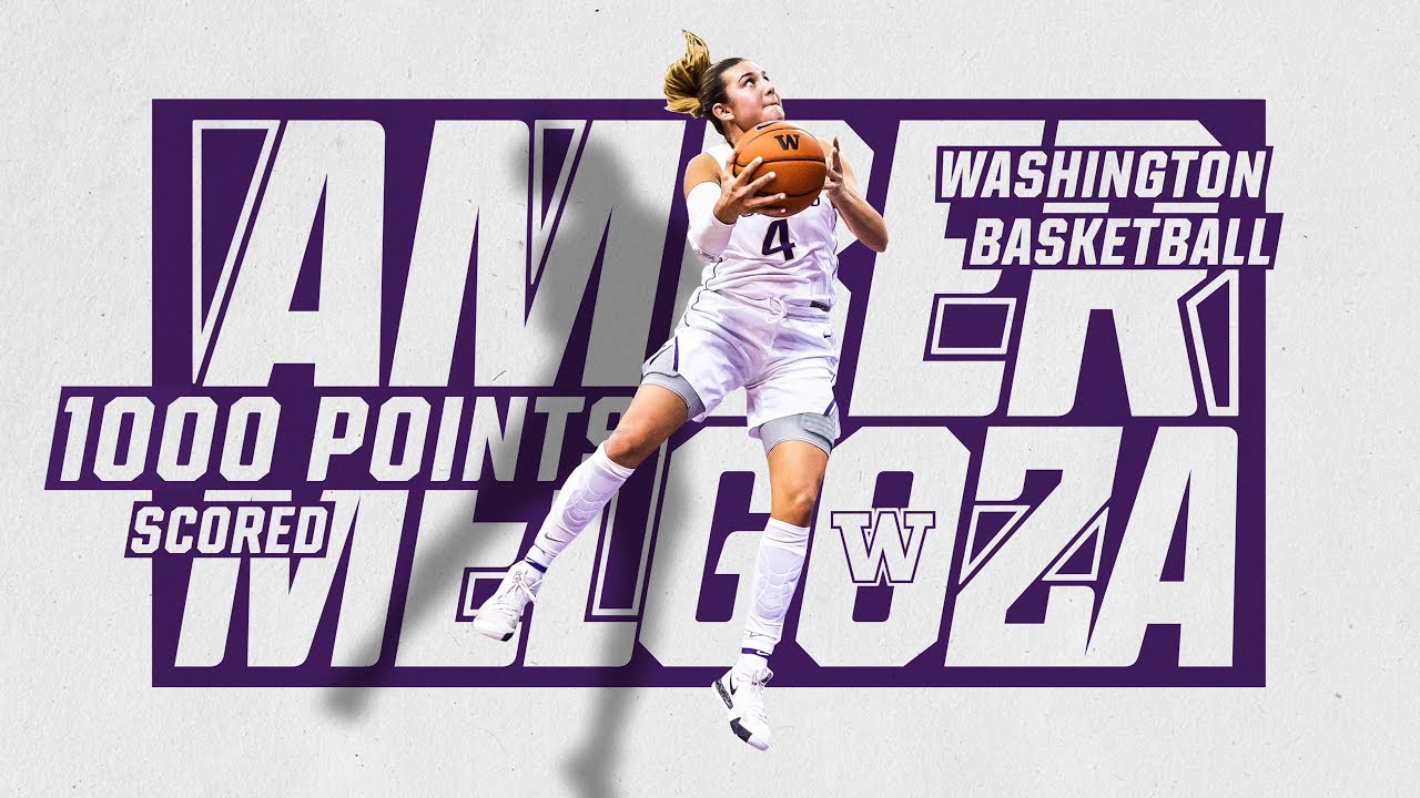 Women's Basketball: Amber Melgoza 1000 Points - YouTube
