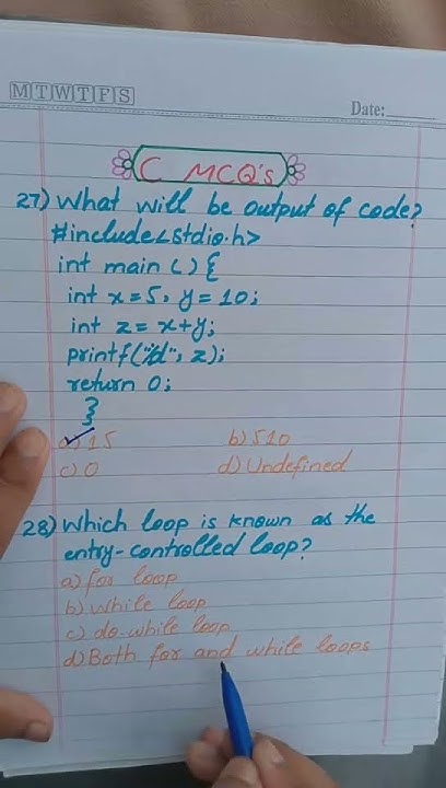 C Programming Mcq S Part10 Coderslife Programminglanguage Codinglover Youtube