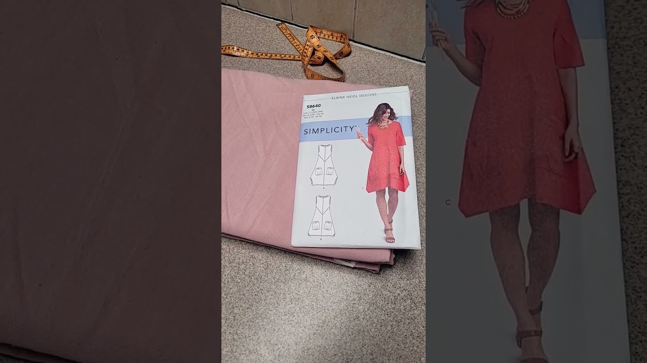 simplicity 8640 plans. Excited to give it a go. #simplicity8640 - YouTube