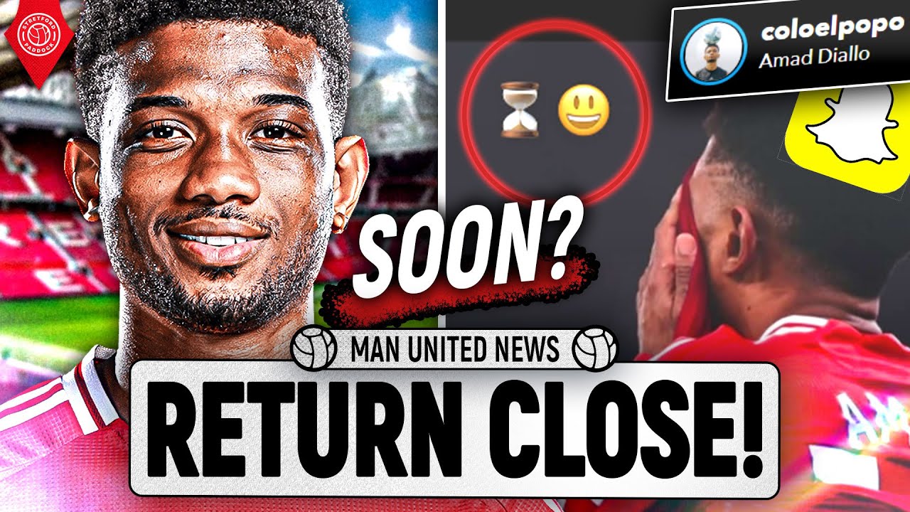 Amad Gives Injury Update! | Man United News - YouTube Music