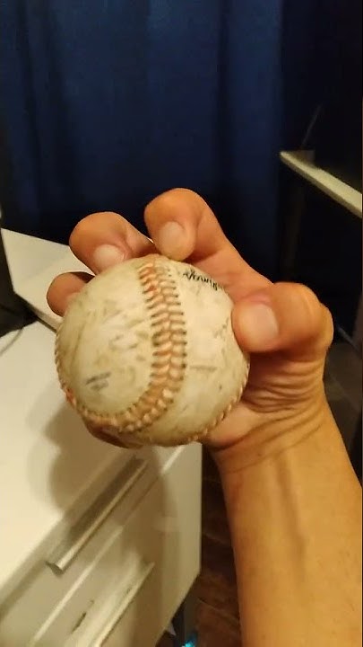 how to throw knuckleball. another way - YouTube