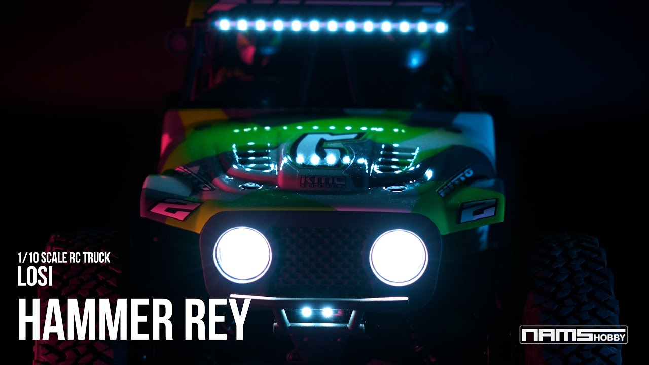 1/10 Scale RC Truck Losi Hammer Rey First Mountain Run @LosiRacing ...
