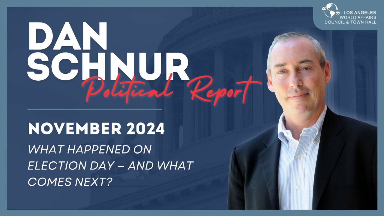 The Dan Schnur Political Report: November 2024 - YouTube