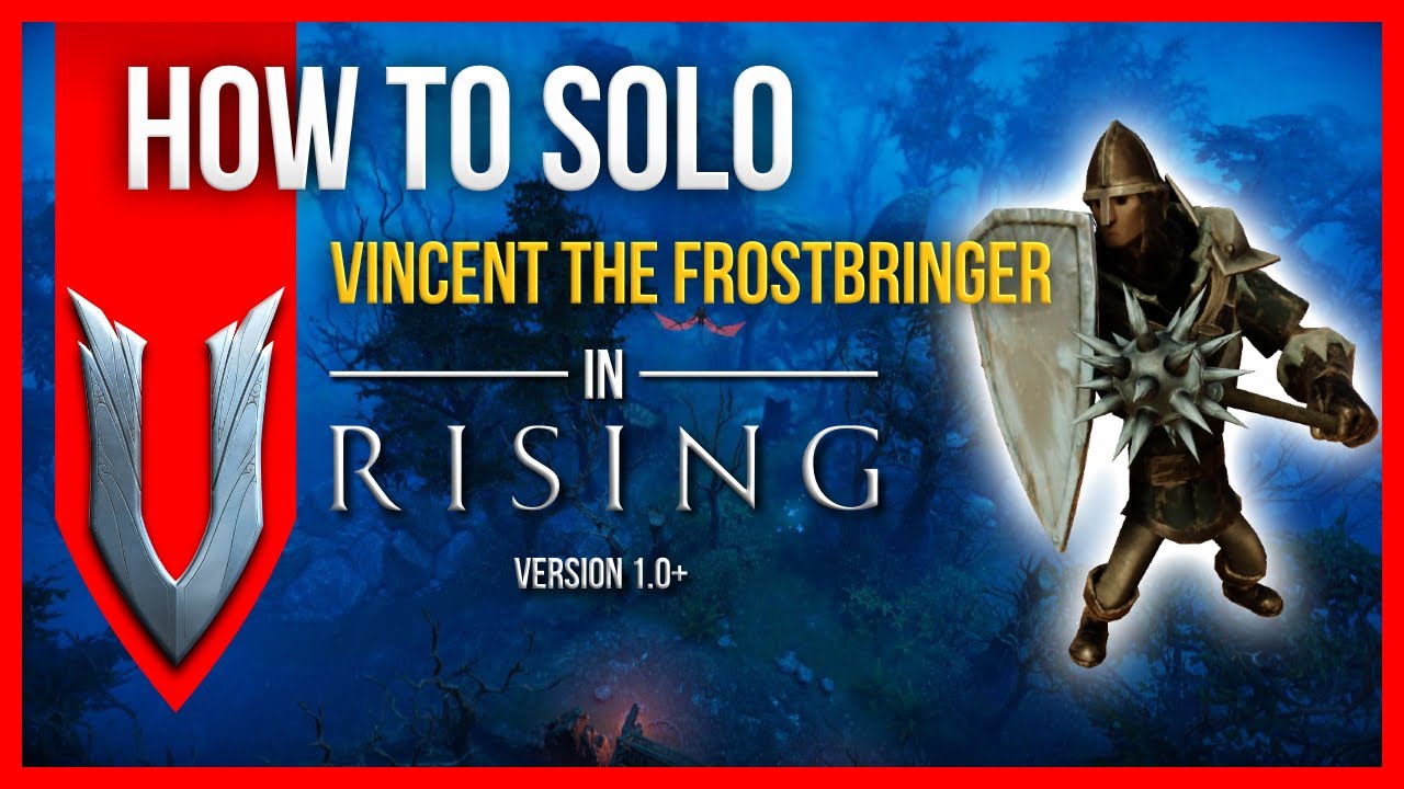 V Rising Solo Boss Guide - Vincent the Frostbringer - YouTube