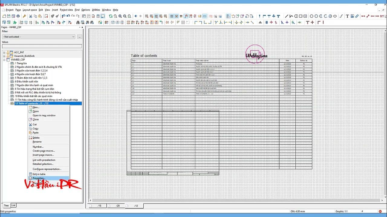 EPlan some function helpful to make report in export project - YouTube