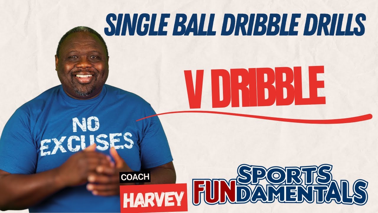 (Single Ball Dribble Drills) V Dribble - YouTube