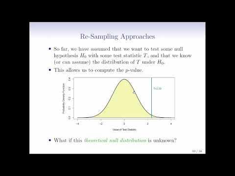 Statistical Learning: 13.5 Resampling Approaches - YouTube