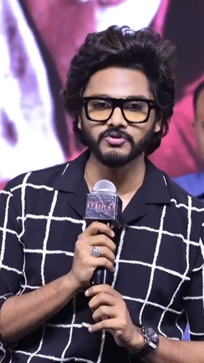 Super Hero Teja Sajja Speech At Mirai Movie Glimpse Launch Event || Mana Varthalu - YouTube