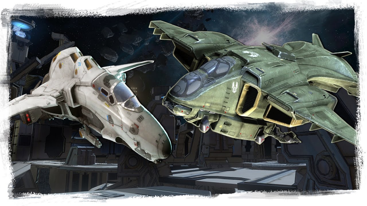 New Broadsword and Pelican in Halo 4: Forge | Halo 4 MCC PC Flight ...