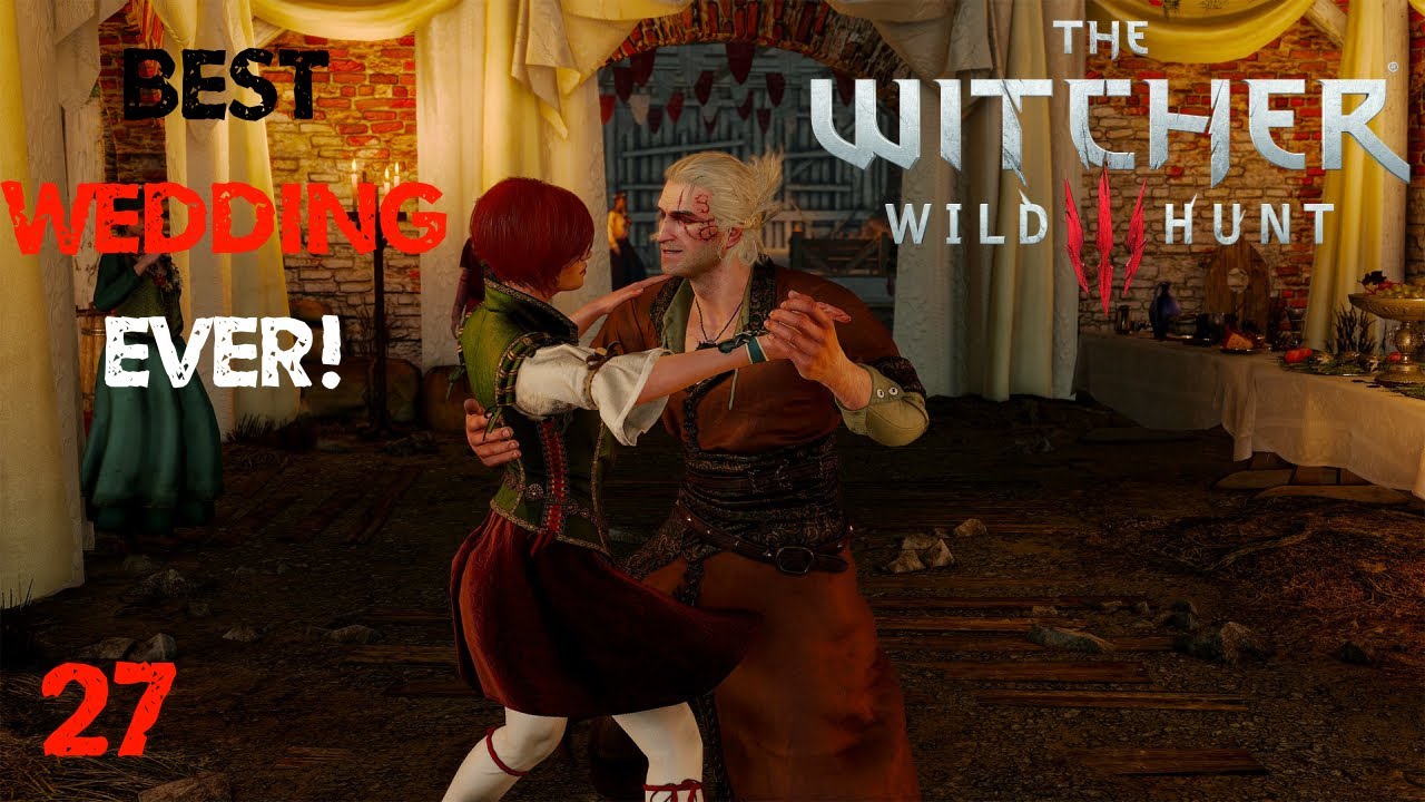 Best Wedding EVER! Witcher 3 Wild Hunt Achievement Hunt Playthrough ...