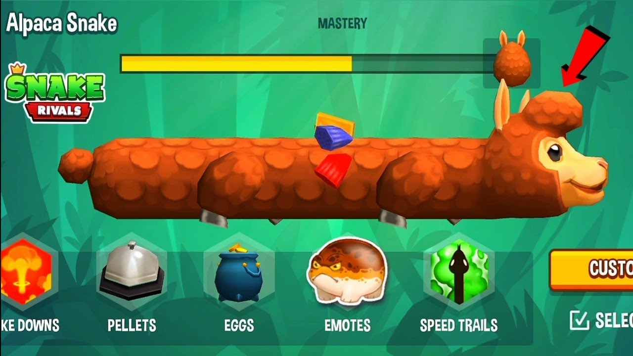 Snake Rivals : Alpaca Snake Gameplay - YouTube