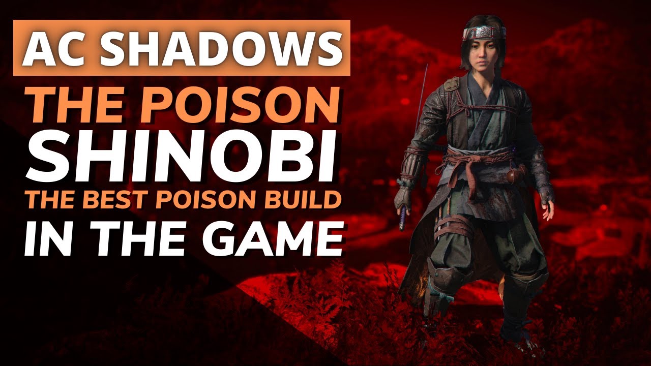 THE POISON SHINOBI - The Best Poison Build In Assassin's Creed Shadows ...