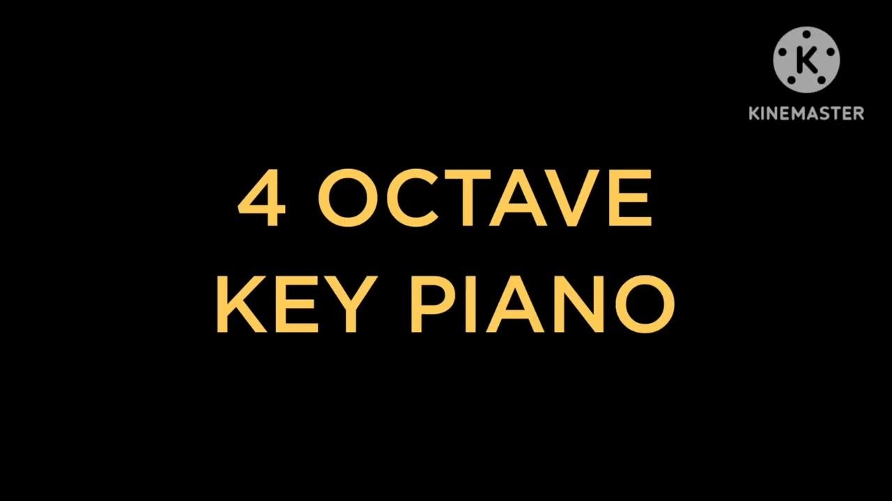 My 4 Octave Intro - YouTube