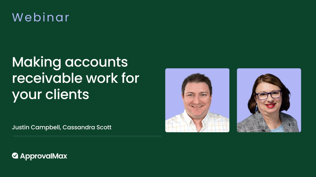 Making accounts receivable work for your clients - YouTube