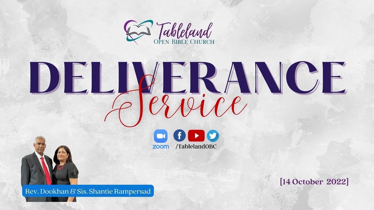 Deliverance Service [14 October 2022] - YouTube