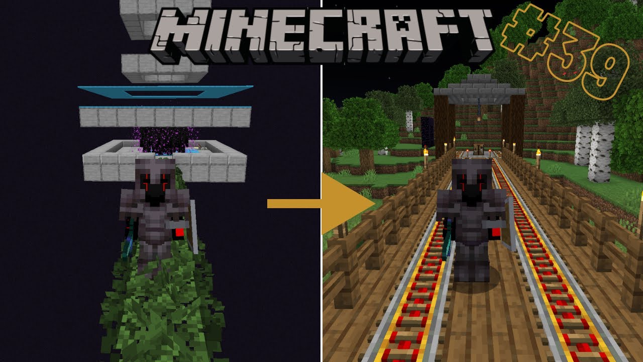 Minecraft Survival #39 Budowa nowej stacji metra!!! - YouTube