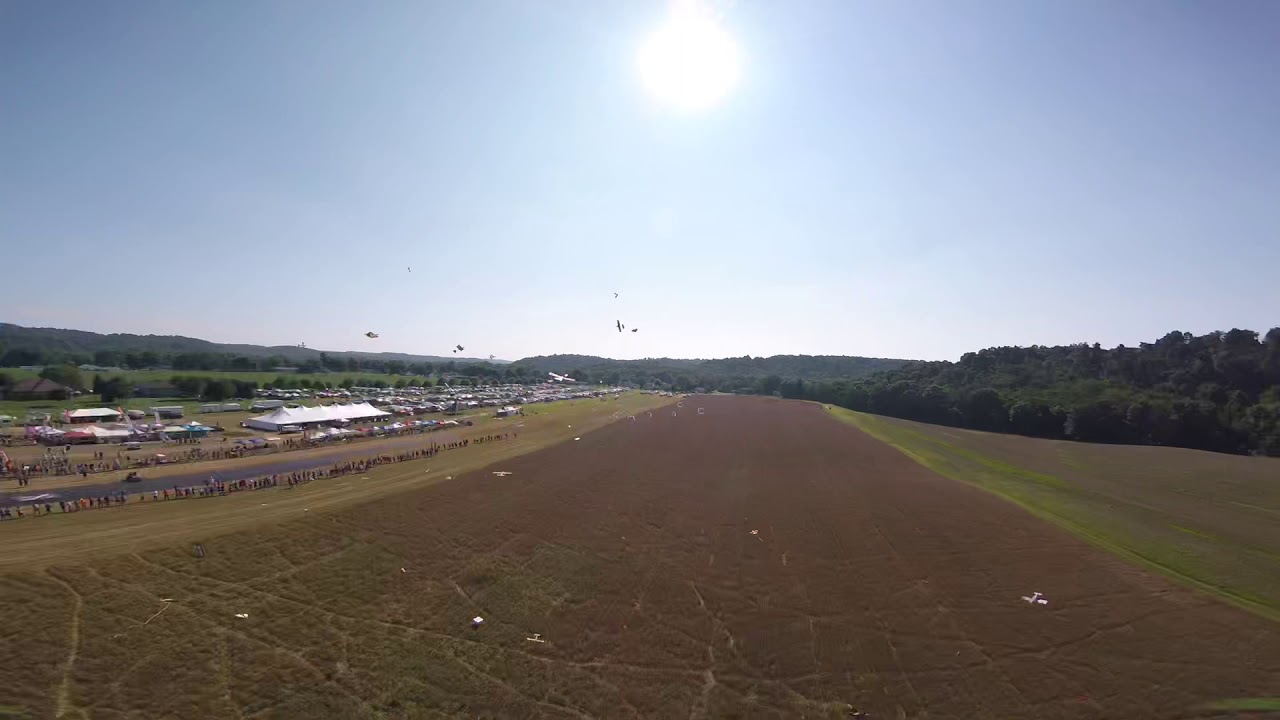 Stan explodes plane in combat! Flite Fest 2019 - YouTube