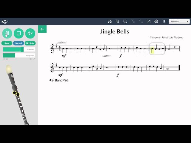 Jingle Bells Recorder Bennieblog