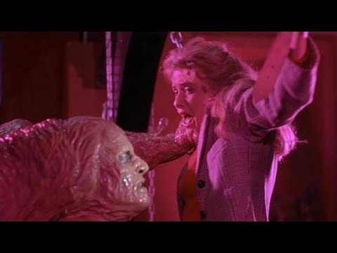 FROM BEYOND (1986) MOVIE REVIEW / BODY HORROR & LOVECRAFTIAN TERROR BARBARA CRAMPTON JEFFREY ...