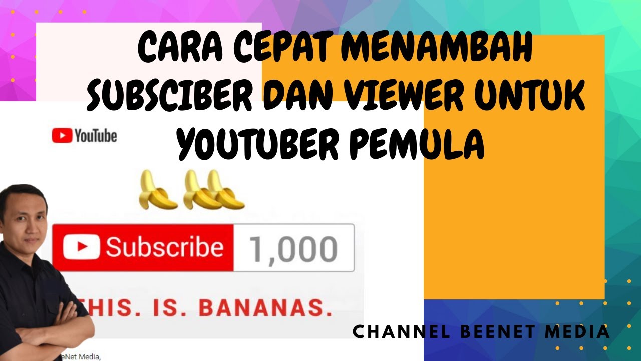 Cara cepat menambah subscriber dan viewer untuk youtuber pemula - YouTube