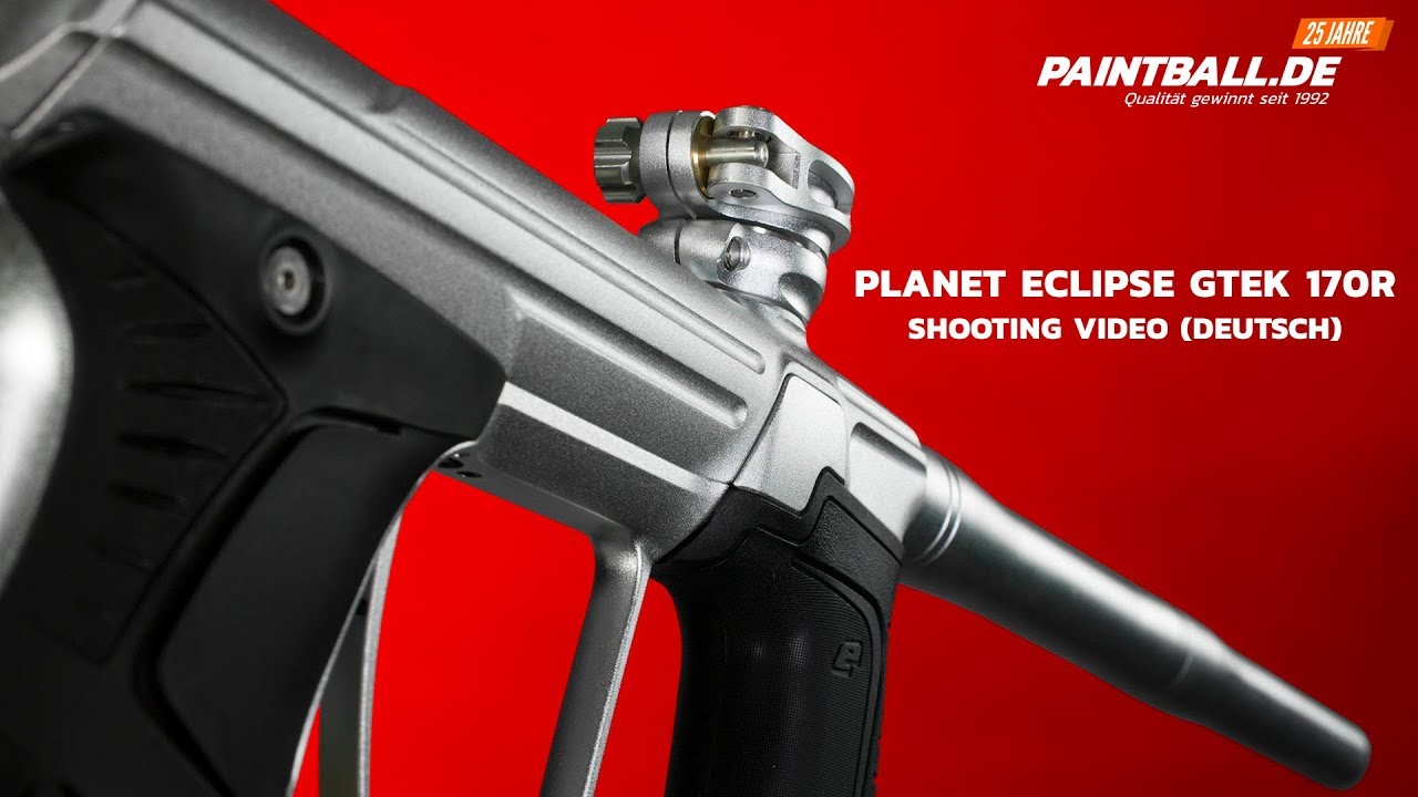 Planet Eclipse GTEK 170R - Shooting Video (DEUTSCH) - YouTube