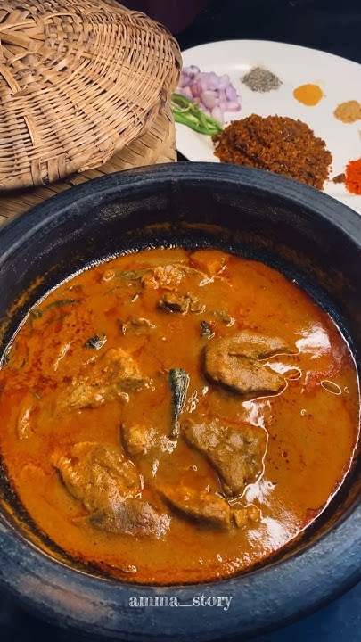 VANGADA FISH VARUTHARACHA CURRY #shorts #meencurry #fishcurry # ...