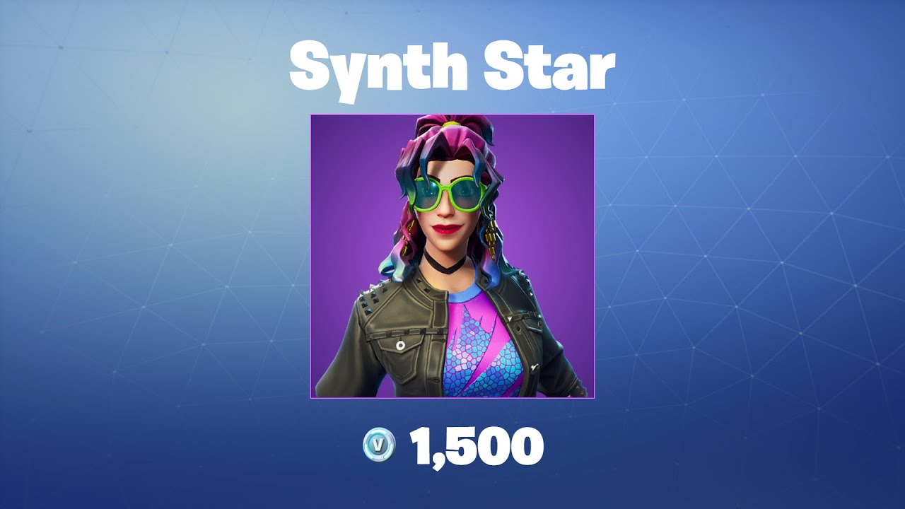Synth Star | Fortnite Outfit/Skin - YouTube