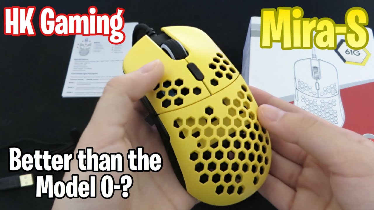 HK Gaming Mira S Lightweight Gaming Mouse Review and Unboxing ...