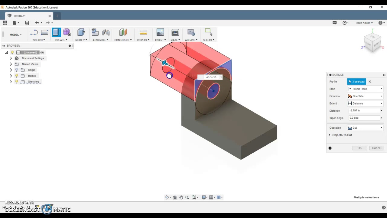 PLTW IED - 20 Isometric Figures in Fusion 360, #12 - YouTube