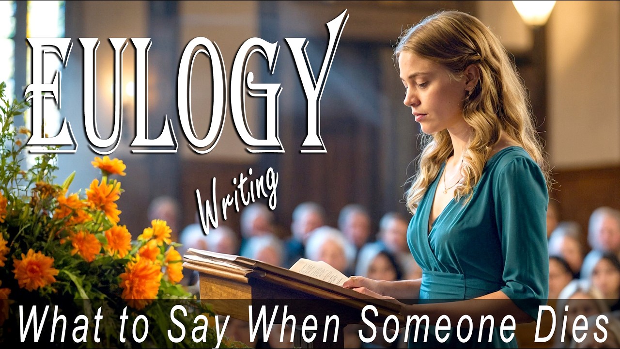 What to Say When Someone Dies | Funeral Speech Templates for Eulogy ...