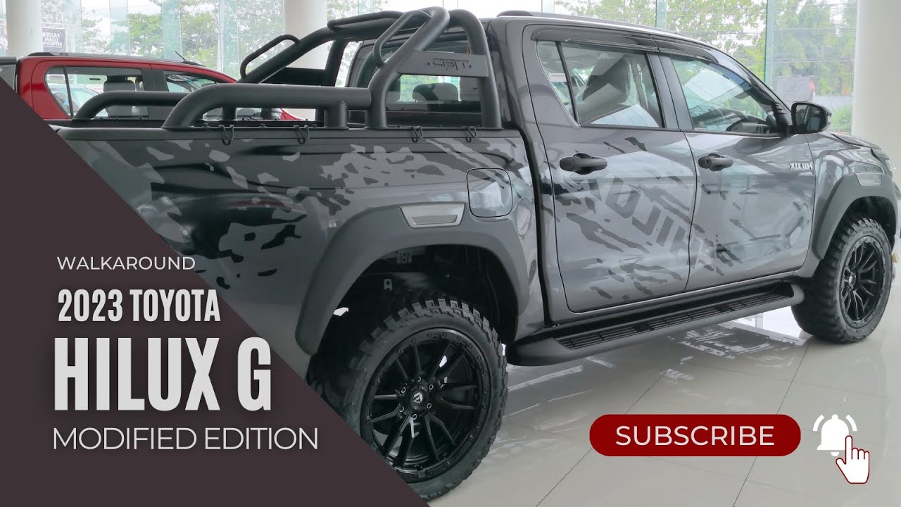 2023 MODIFIED TOYOTA HILUX® | GRAY METALLIC - YouTube