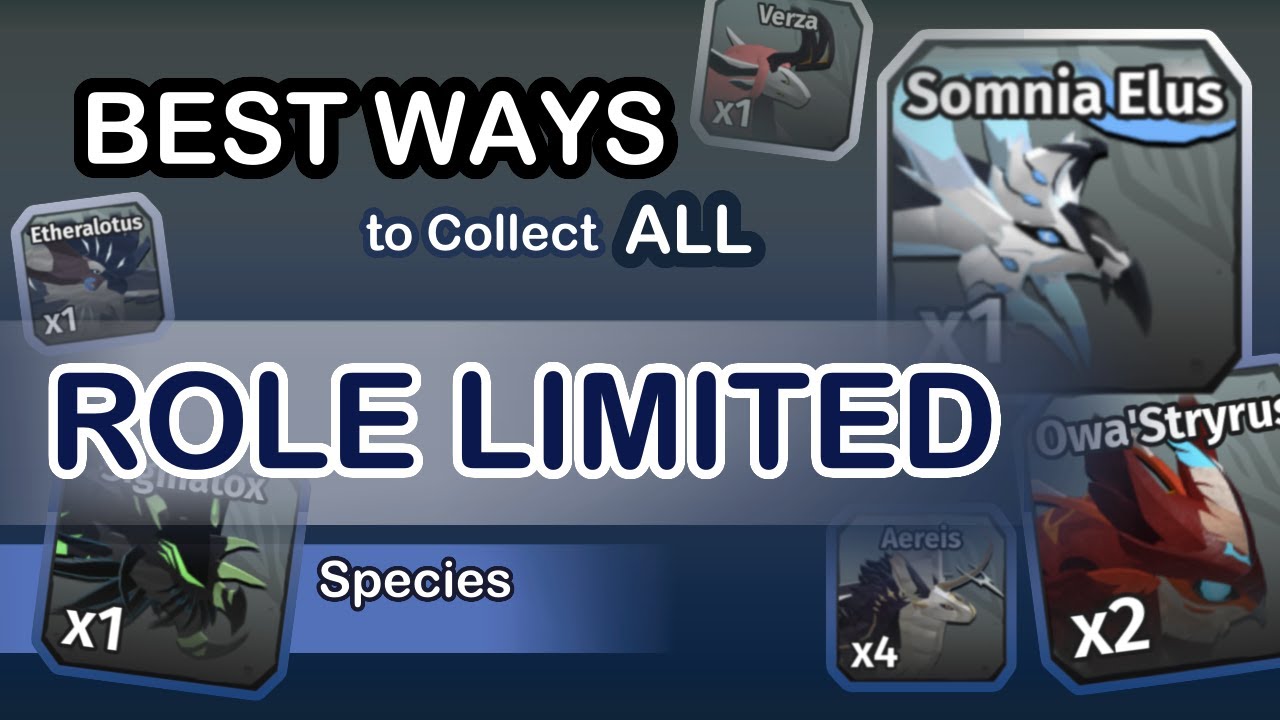 Are You Still Missing these Role Limiteds...? - YouTube
