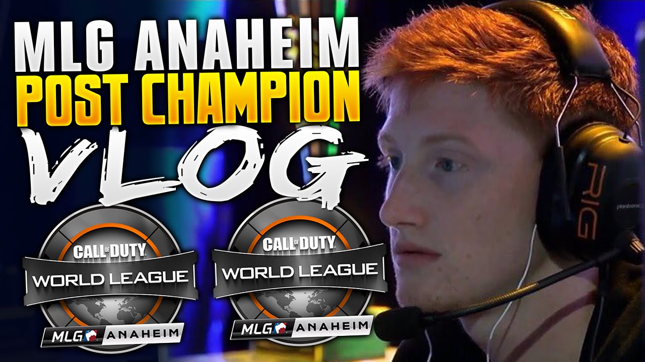 MLG ANAHEIM POST CHAMPION VLOG - YouTube