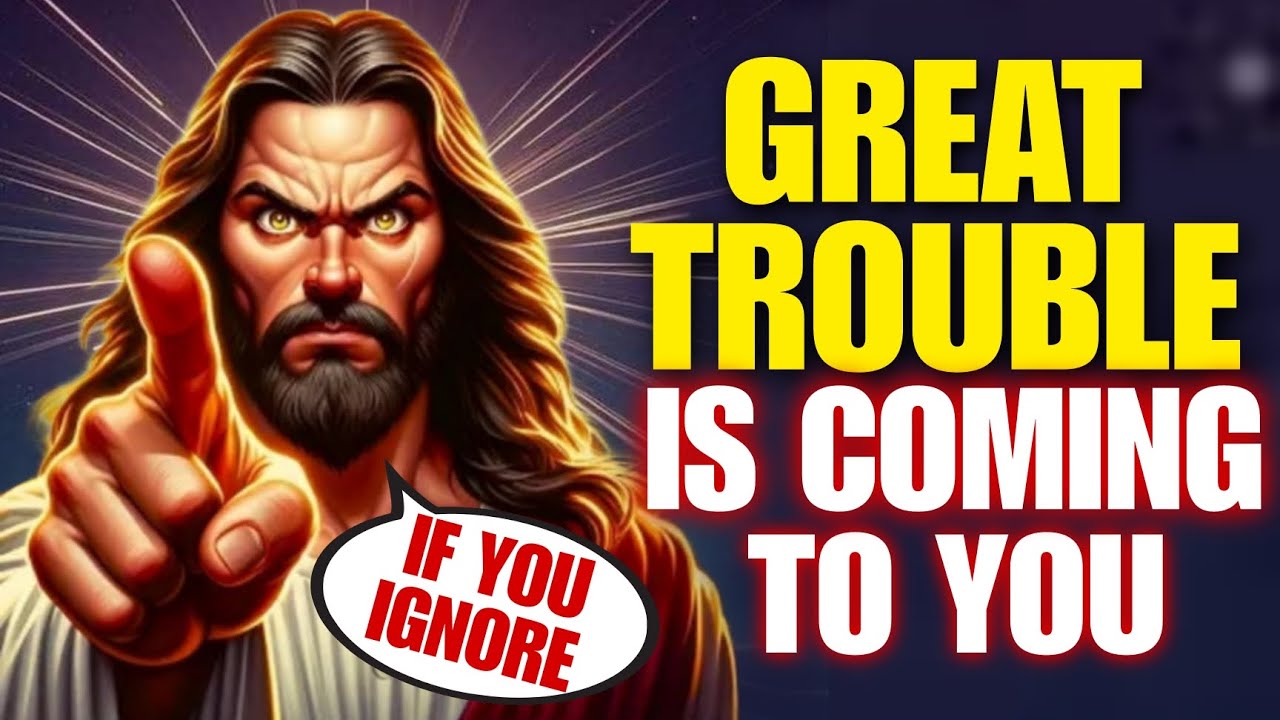 🤯God Says~ GREAT TROUBLE Is Coming To You😱 | God Message Today | Jesus ...