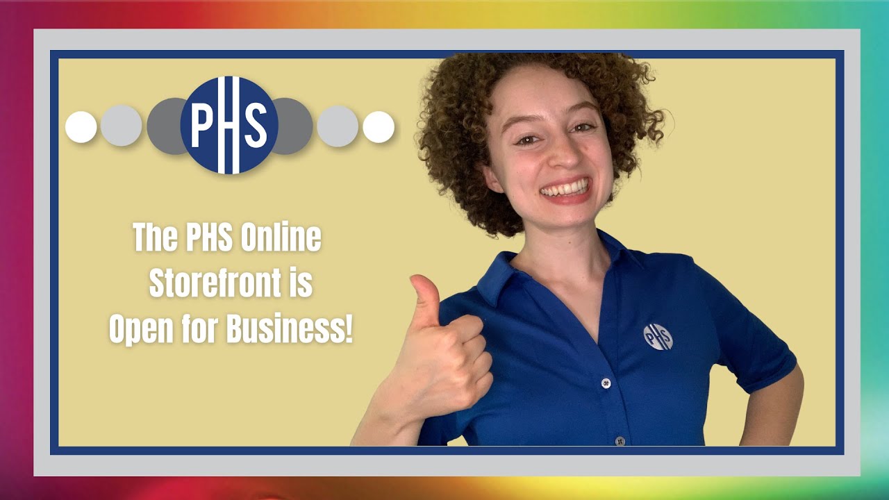 The PHS Online Store is Open for Business - YouTube