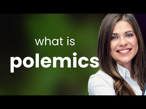 Polemics — POLEMICS meaning - YouTube