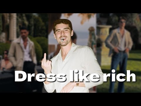 How to dress like rich man | Style Maven - YouTube