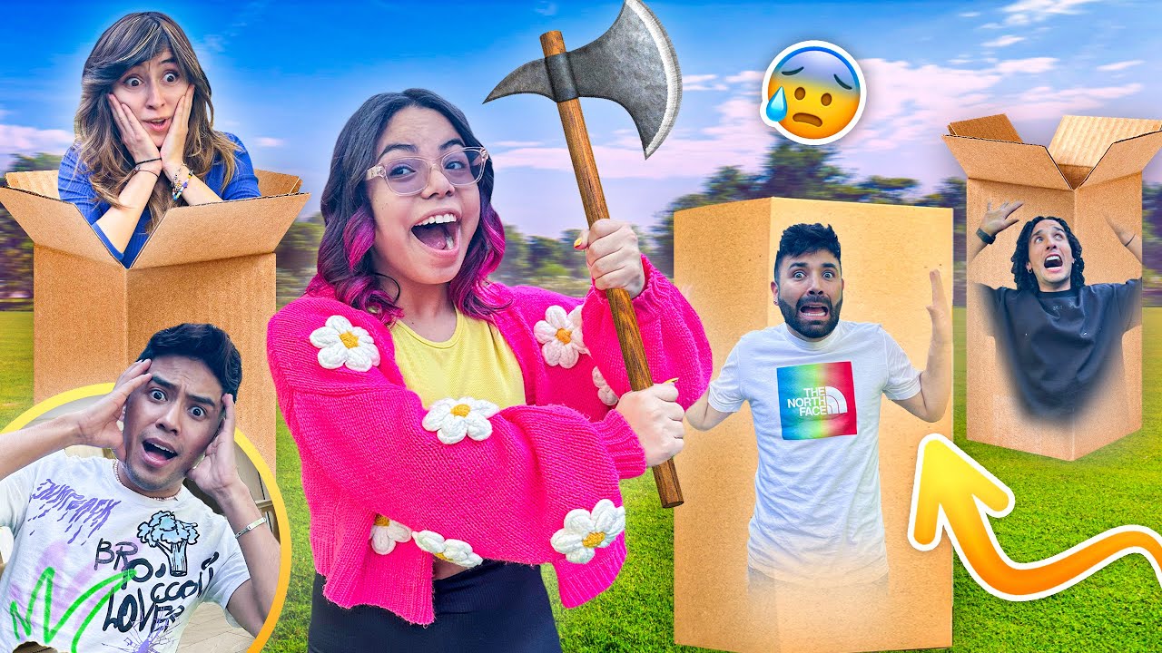 JUGANDO A LAS ESCONDIDAS EN CAJAS DE CARTON | Susy Mouriz - YouTube