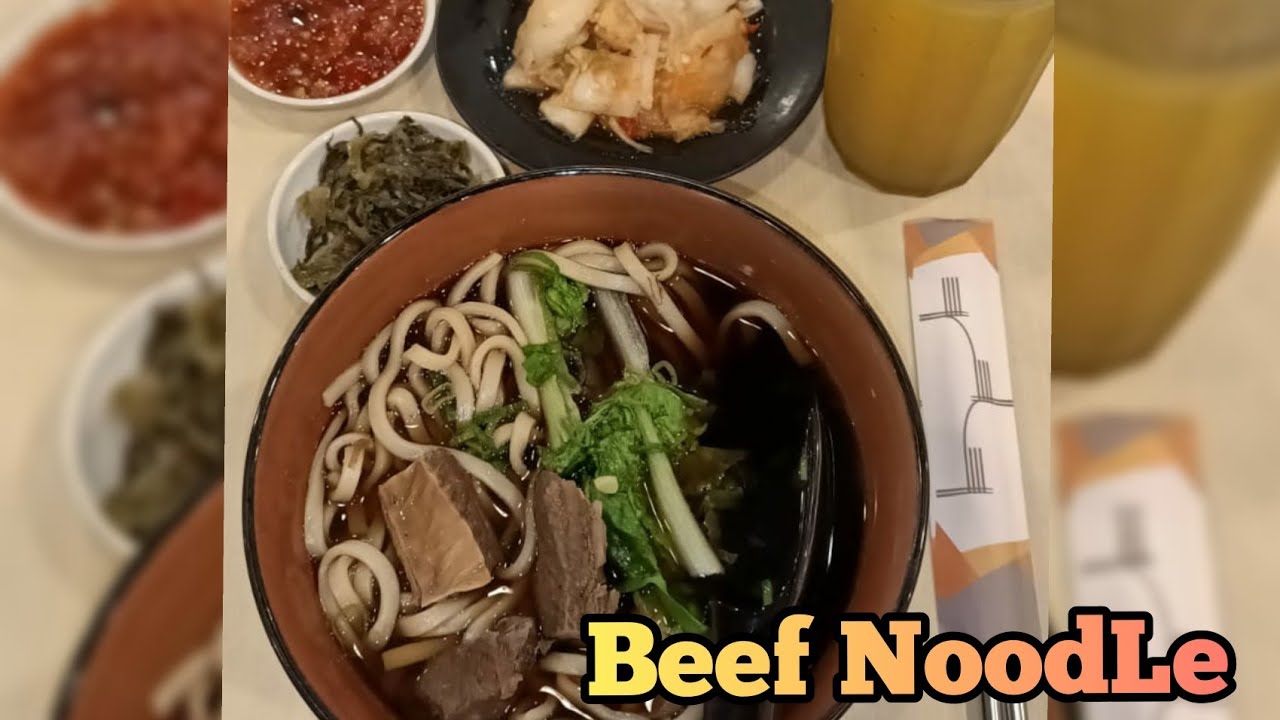 Beef Noodle | 牛肉面 || Mie Sapi Kuah Taiwan - YouTube
