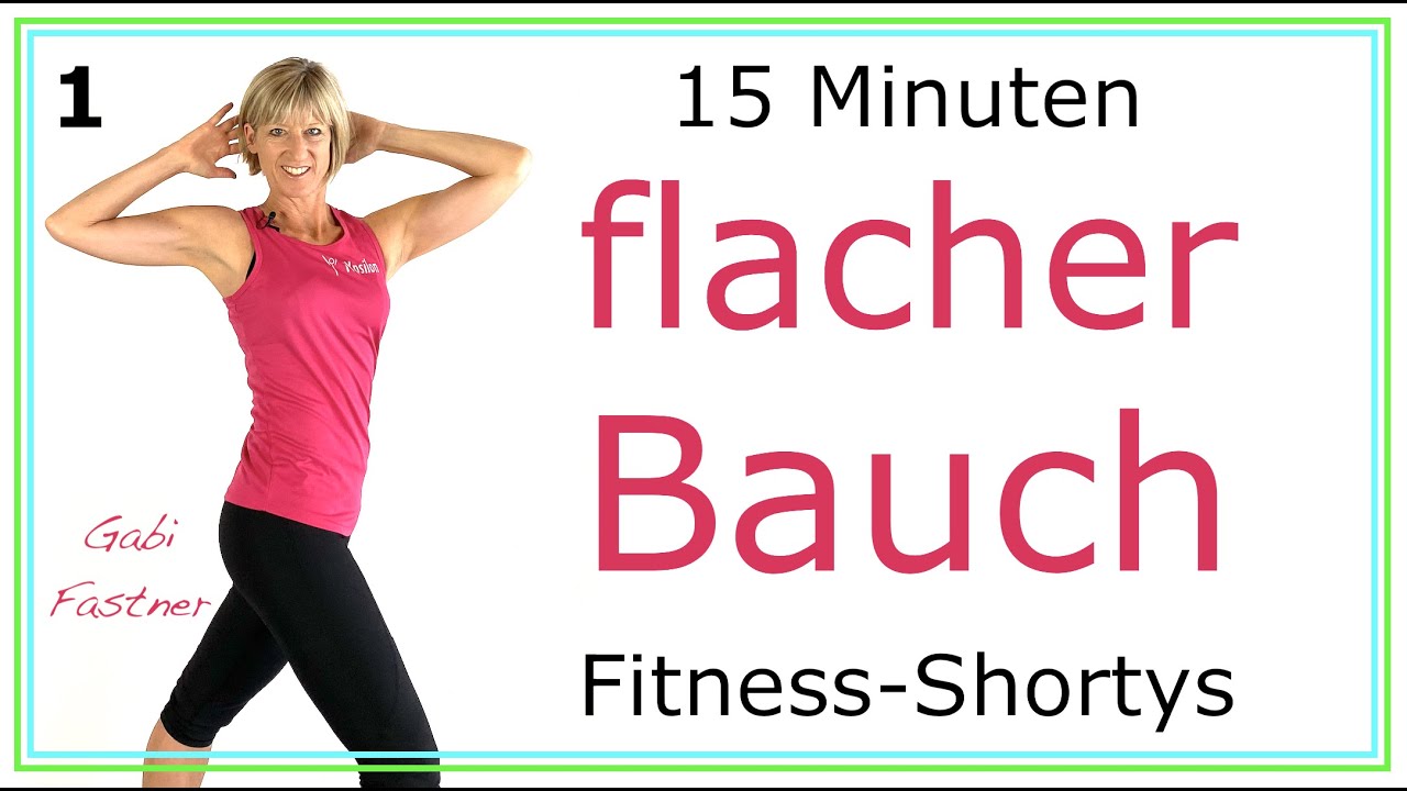 15 min. flacher Bauch | Fitness-Shortys ohne Geräte - YouTube