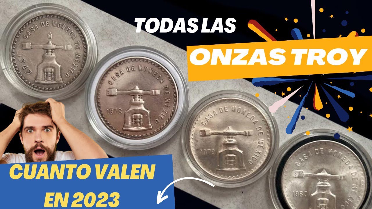 Onzas de plata TROY, colección completa, su historia, precio y datos ...