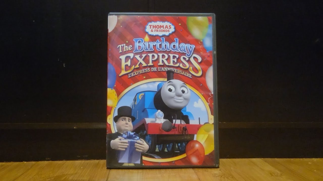 Thomas & Friends The Birthday Express DVD Unboxing - YouTube