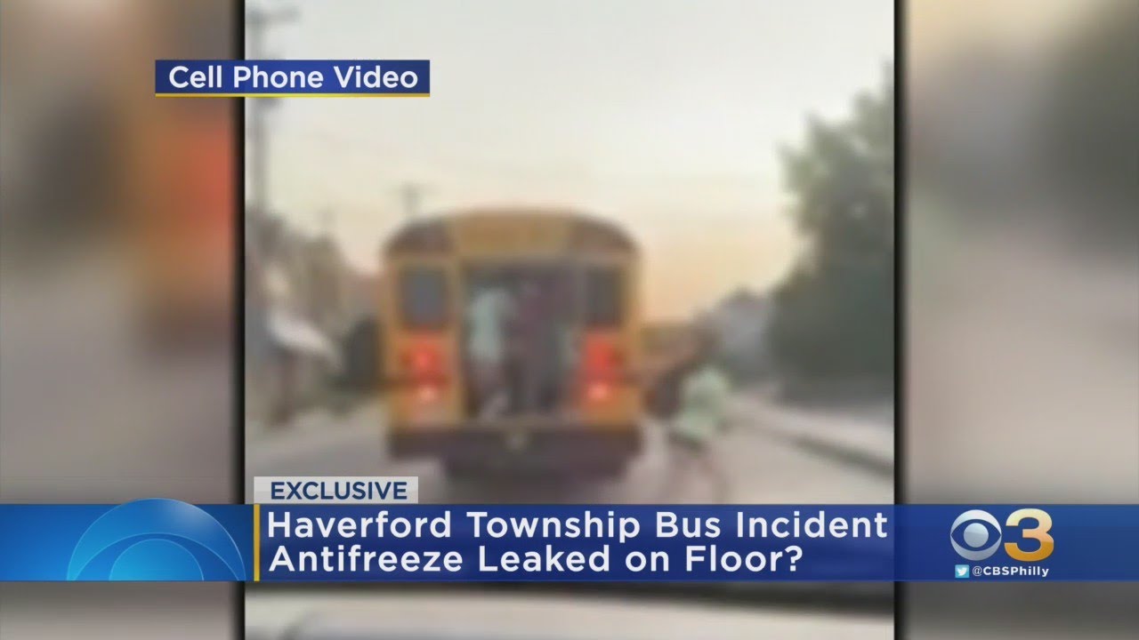 Exclusive: Chaos Unfolds As Students Jump Off School Bus While Still ...