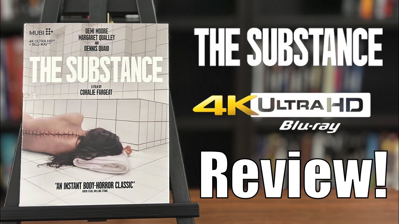 The Substance (2024) 4K UHD Blu-ray Review! - YouTube