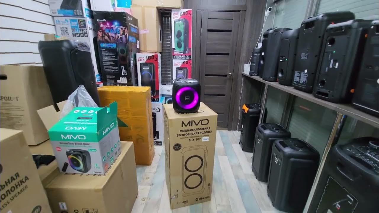 MIVO MD 165 PRO 👍Честный обзор ‼️Распаковка ️Беспроводная блютуз колонка караоке 🔥Для заказа ⬇️ ...