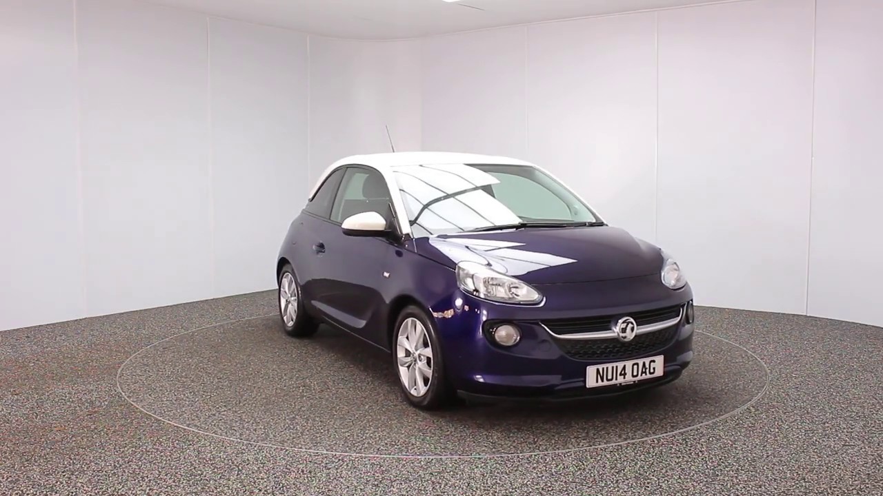 VAUXHALL ADAM 1.2 JAM 3DR 69 BHP - YouTube