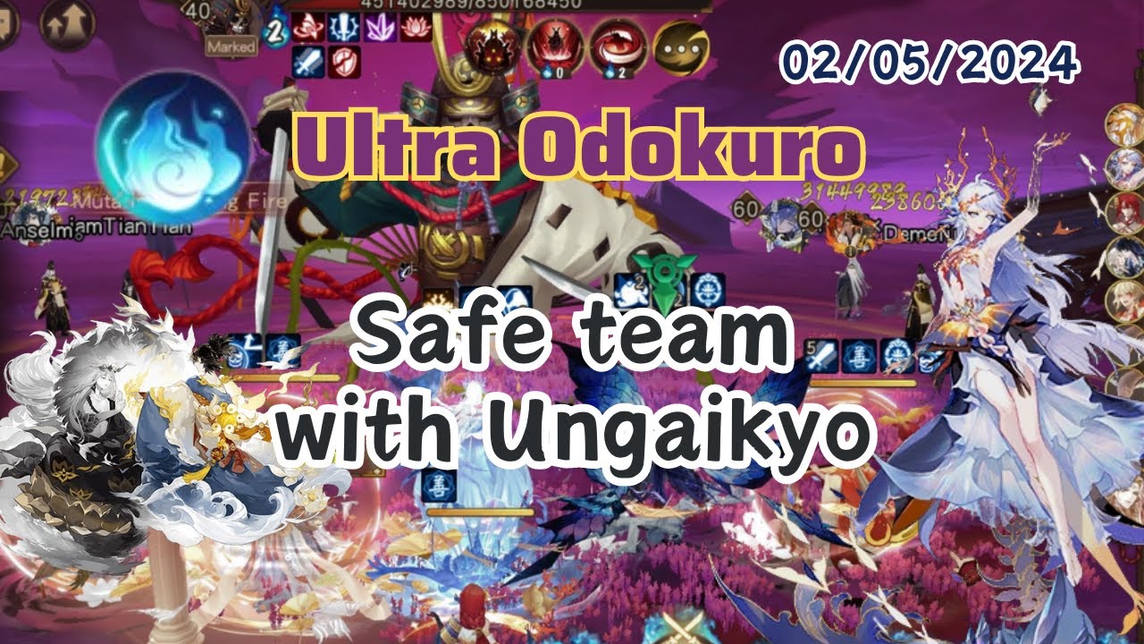 Ultra Odokuro | Strong Fire | Testing Ungaikyo in SP Senhime team ...