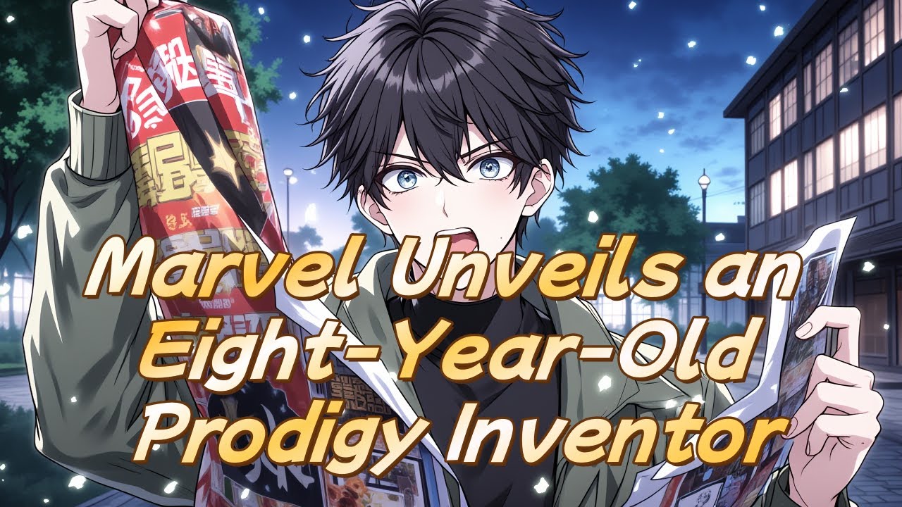 Marvel Unveils an Eight-Year-Old Prodigy Inventor - YouTube